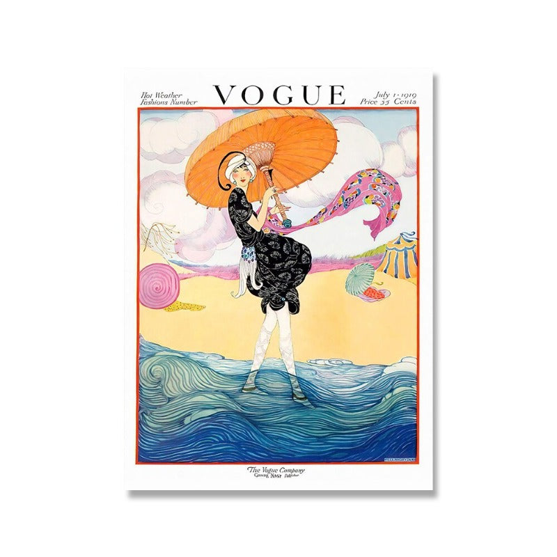 cartel de moda vintage | Mode Vintage