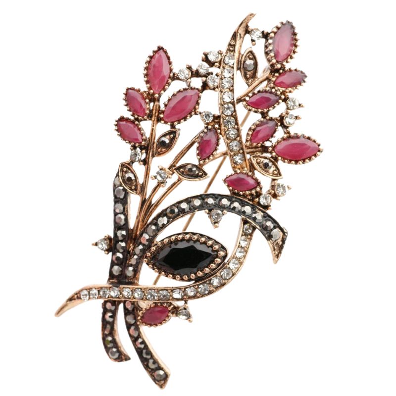 Antiguo Broche Con Piedra | Mode Vintage
