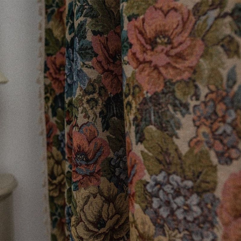 Cortina floral vintage | Mode Vintage